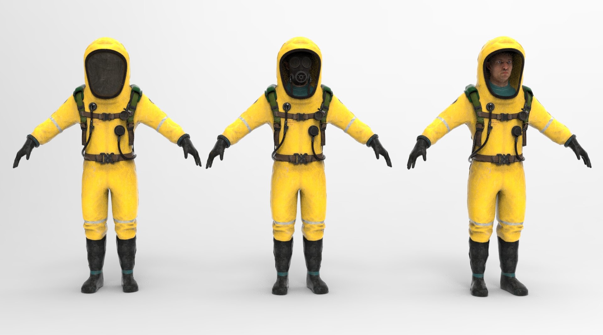 3D model Hazmat Suit - TurboSquid 2108563