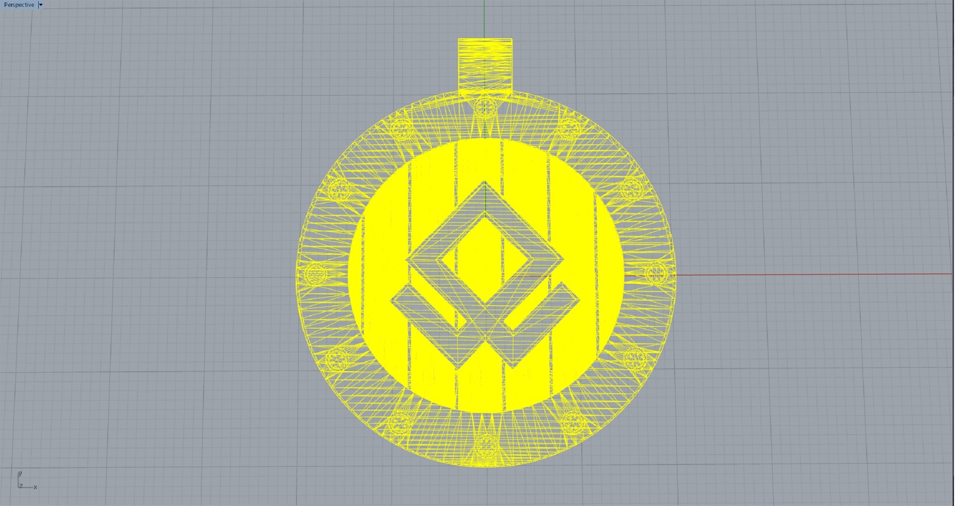 Odal rune shield 3D model - TurboSquid 1677509