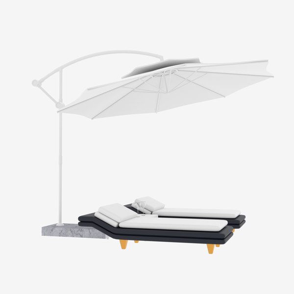 Sun Lounger Blender Models for Download | TurboSquid