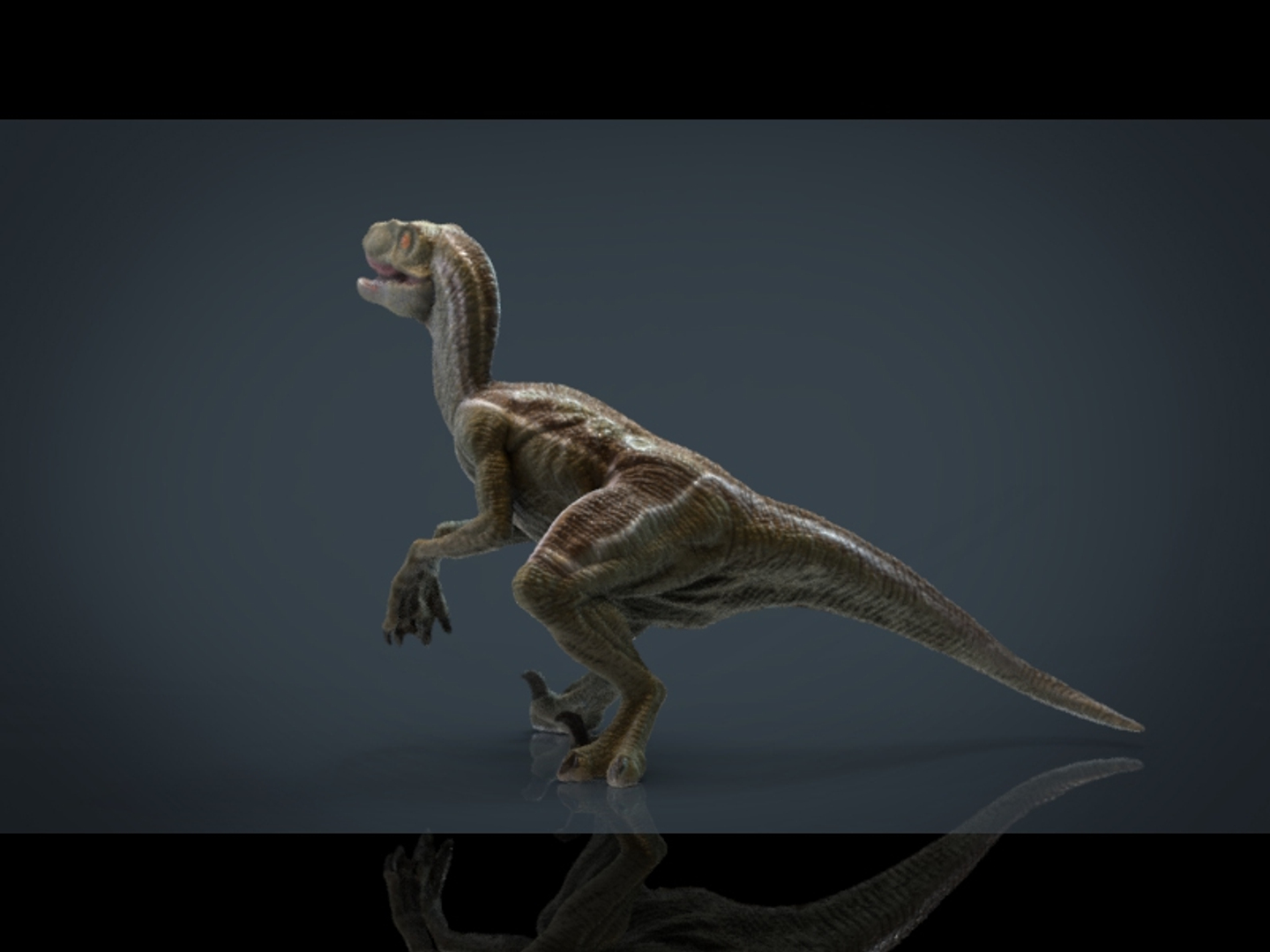 3d model velociraptor