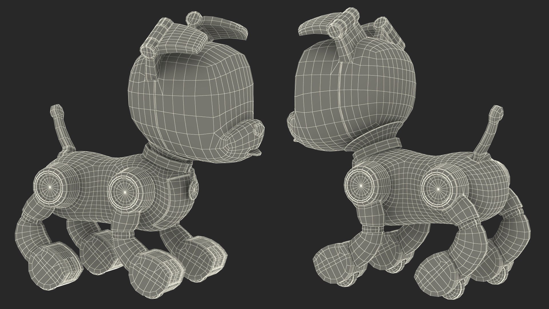 Smart Robot Dog E 3D model - TurboSquid 2070799