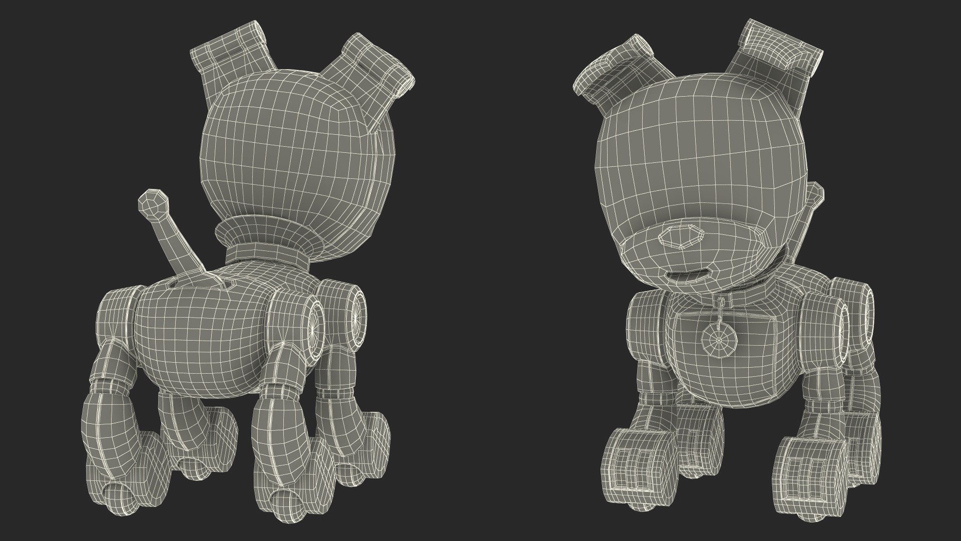 Smart Robot Dog E 3D model - TurboSquid 2070799