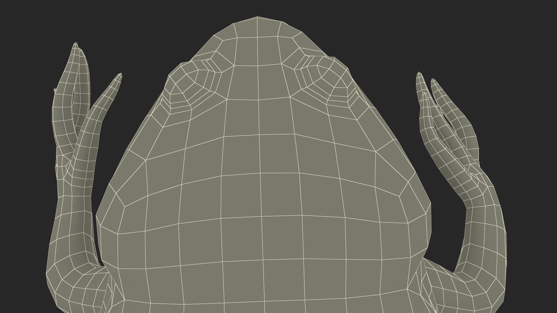 Xenopus African Clawed Toad Sits Pose 3D model - TurboSquid 2132255