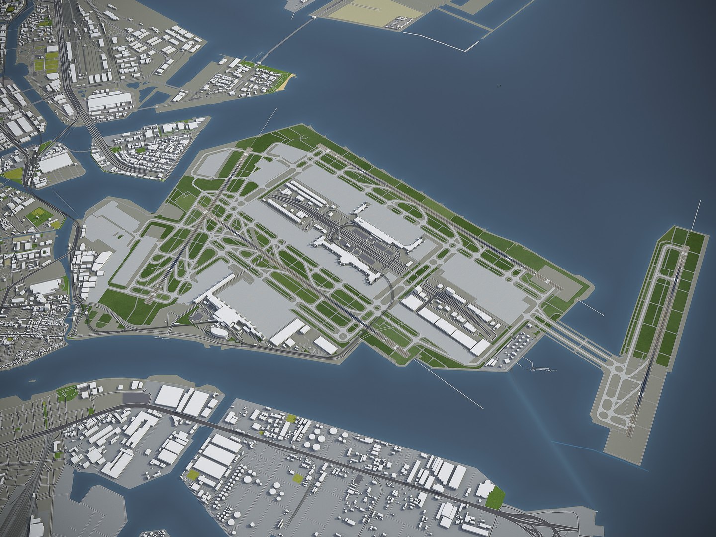 3D Model Tokyo Area Urban - TurboSquid 1334528