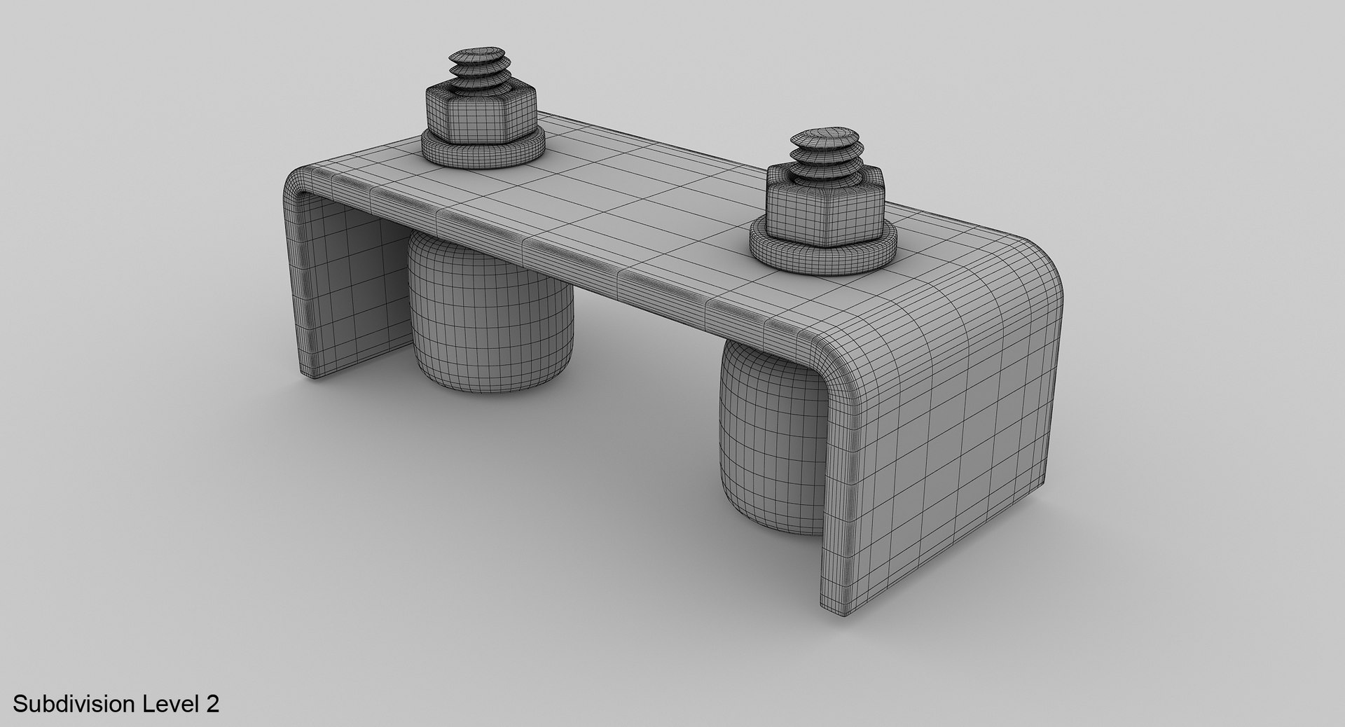 3d 3ds Automatic Gates Upper Roller