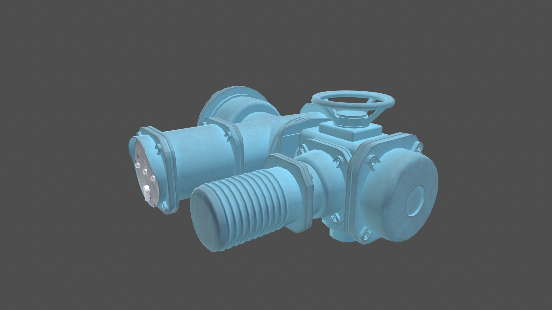 Gate Valve 3D Model - TurboSquid 2325088