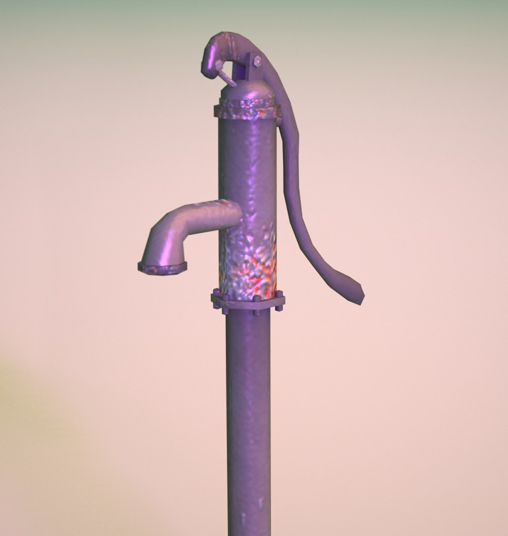 Water Pump 3d Model