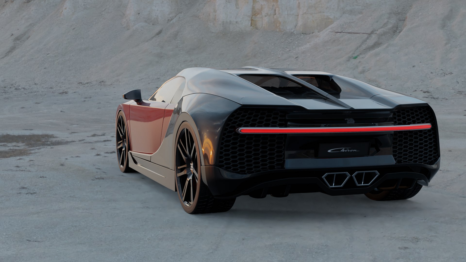 3D Bugatti Chiron Nfs Showroom Model - TurboSquid 1708667