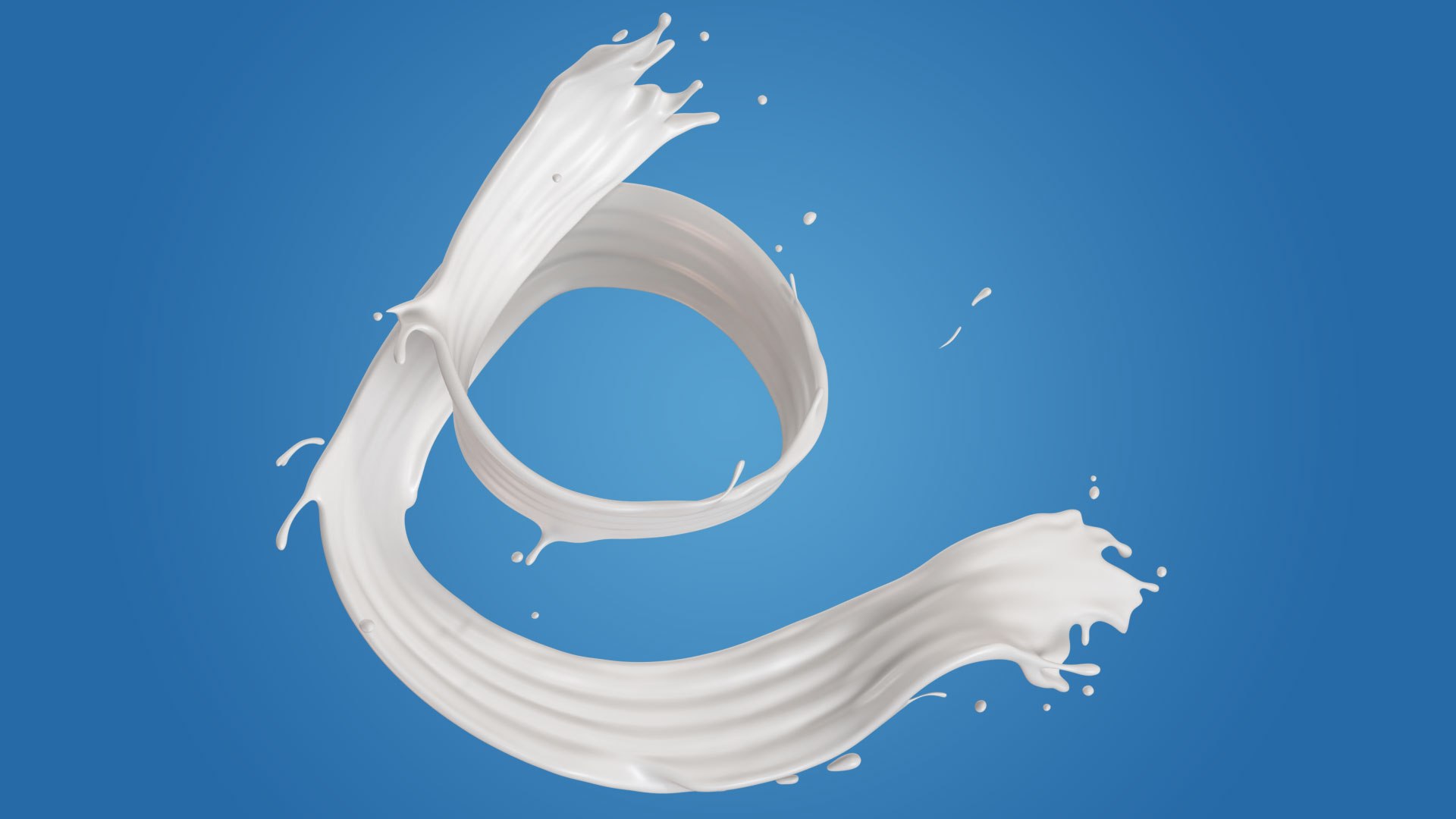 3D model Splash Milk Fluid 09 - TurboSquid 2177785