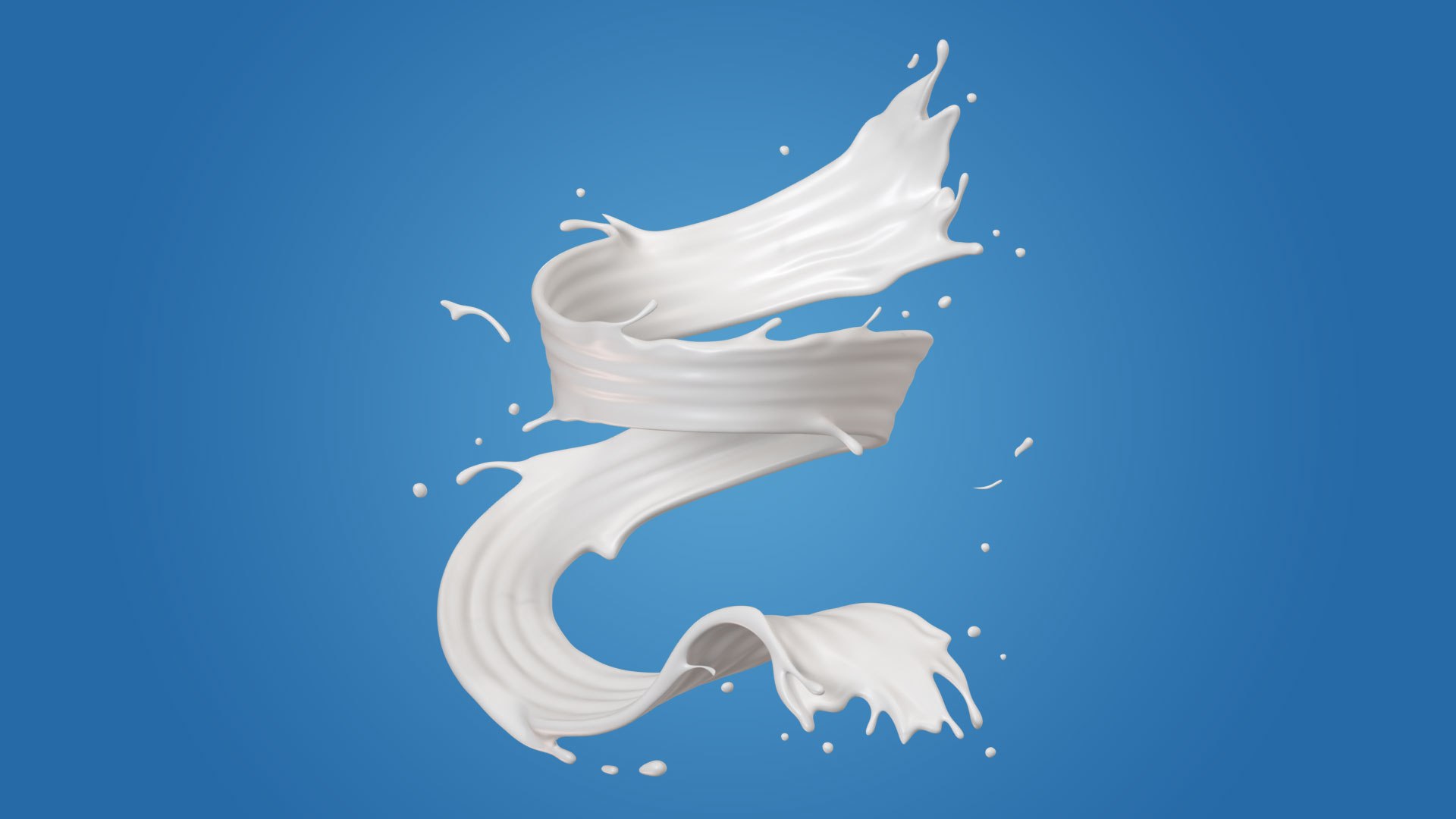 3D model Splash Milk Fluid 09 - TurboSquid 2177785