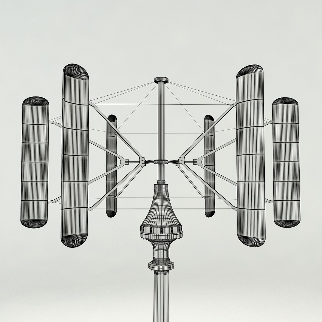 3D Turbine Wind Model - TurboSquid 1638248