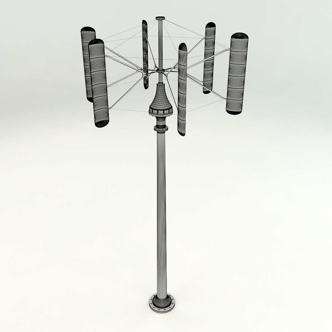 3D Turbine Wind Model - TurboSquid 1638248