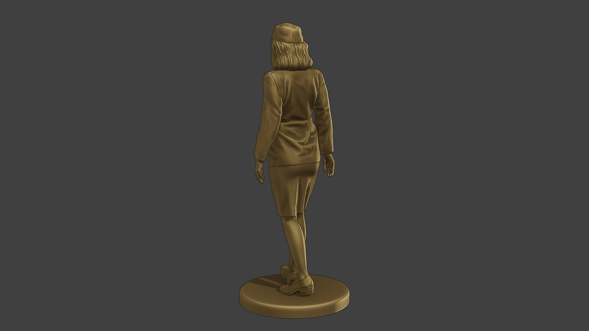 3D CzechoSlovak Female Communist Police FCCP1 2 - TurboSquid 1997410