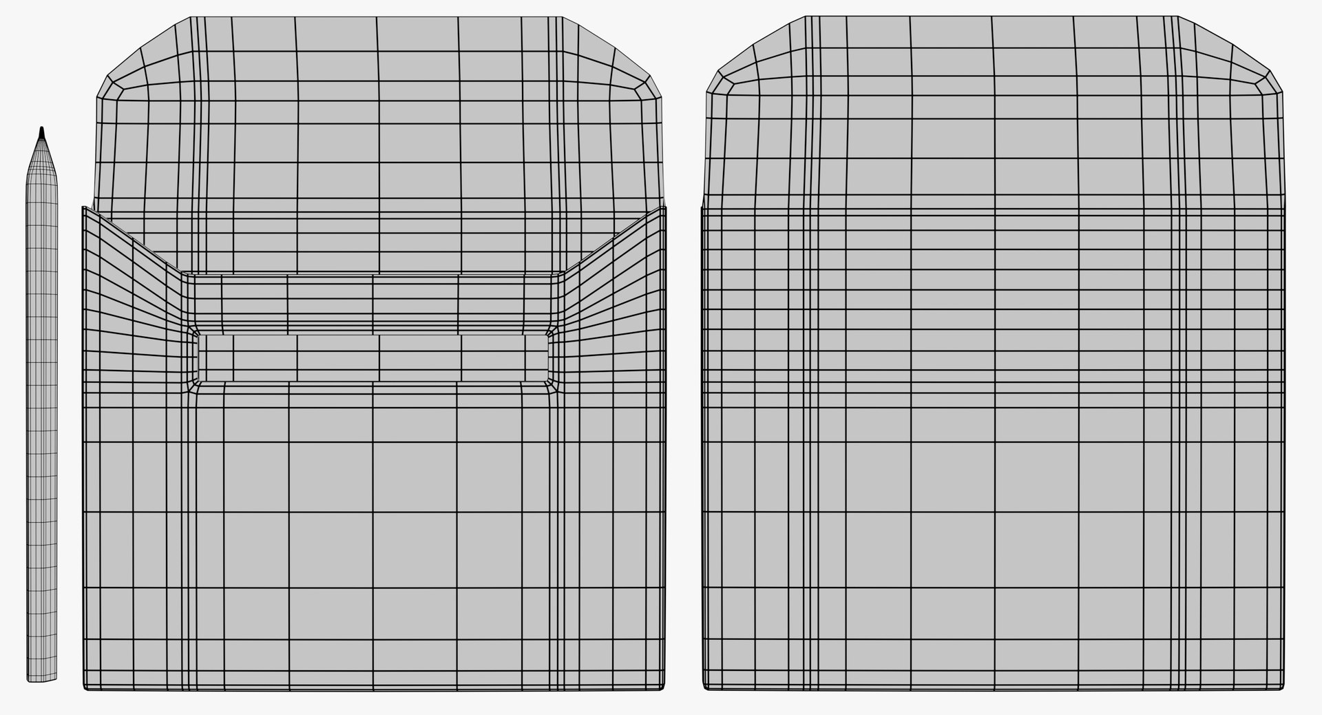 Colored Pencils Box 3D Model - TurboSquid 1384772
