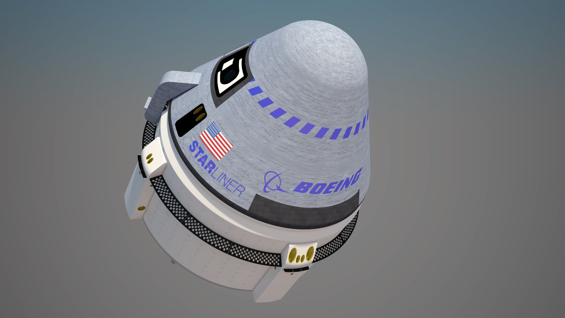 3D Boeing Starliner CST-100 Exterior - TurboSquid 1901696