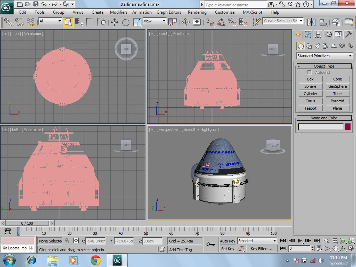 3D Boeing Starliner CST-100 Exterior - TurboSquid 1901696