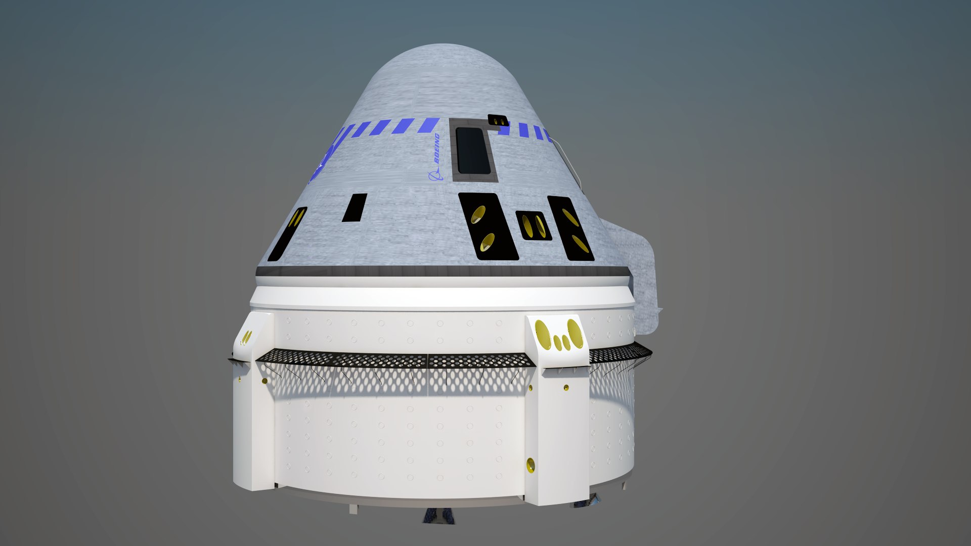 3D Boeing Starliner CST-100 Exterior - TurboSquid 1901696