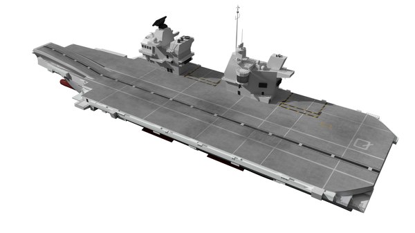 3D Queen Elizabeth-class aircraft carrier - TurboSquid 1779640