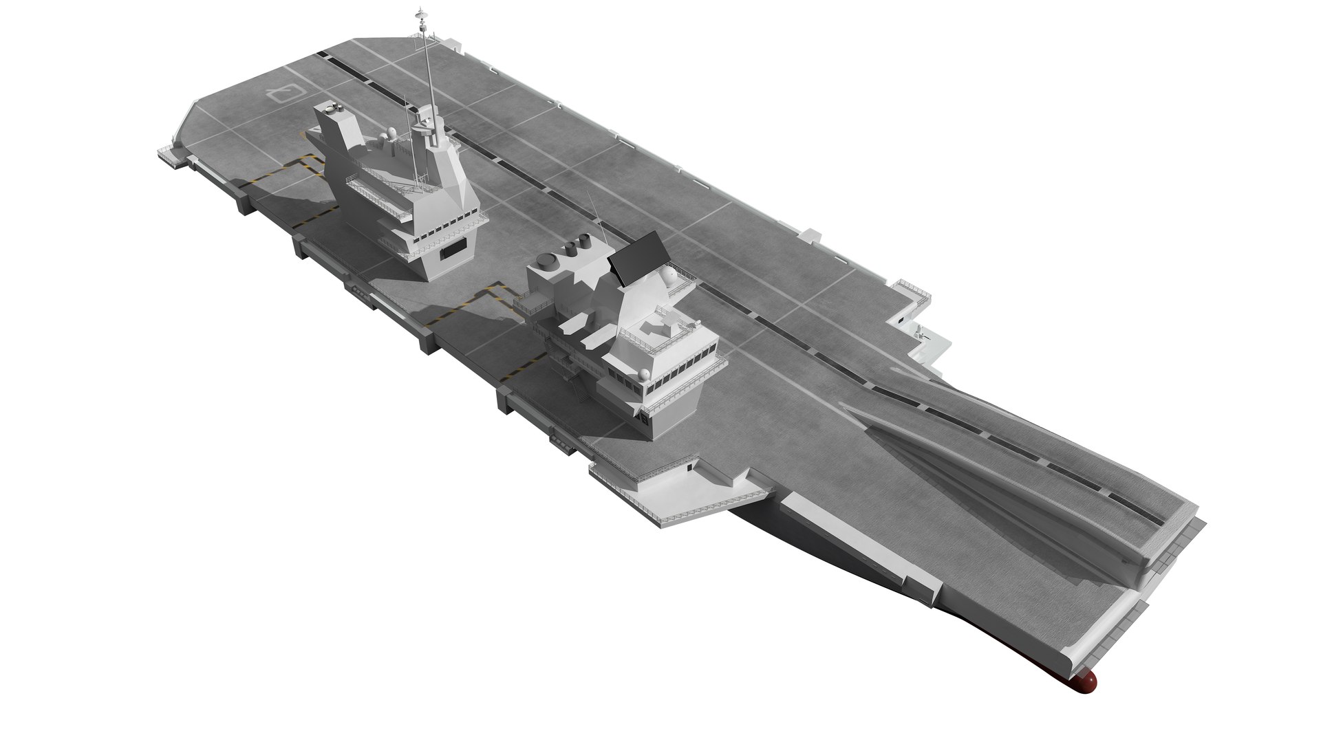 3D Queen Elizabeth-class Aircraft Carrier - TurboSquid 1779640