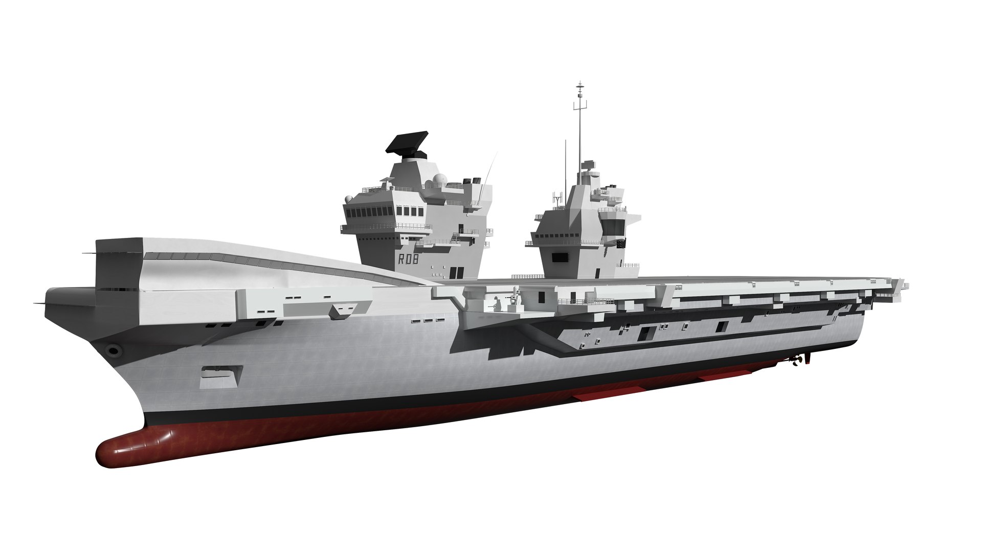 3D Queen Elizabeth-class Aircraft Carrier - TurboSquid 1779640