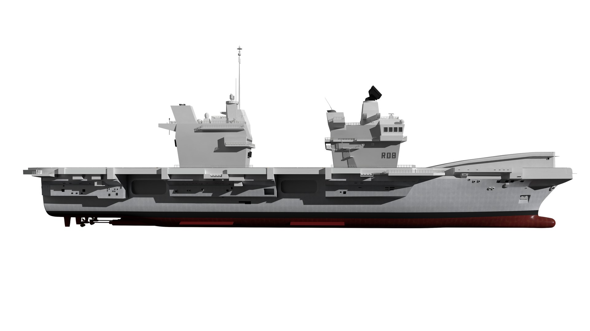 3D Queen Elizabeth-class Aircraft Carrier - TurboSquid 1779640