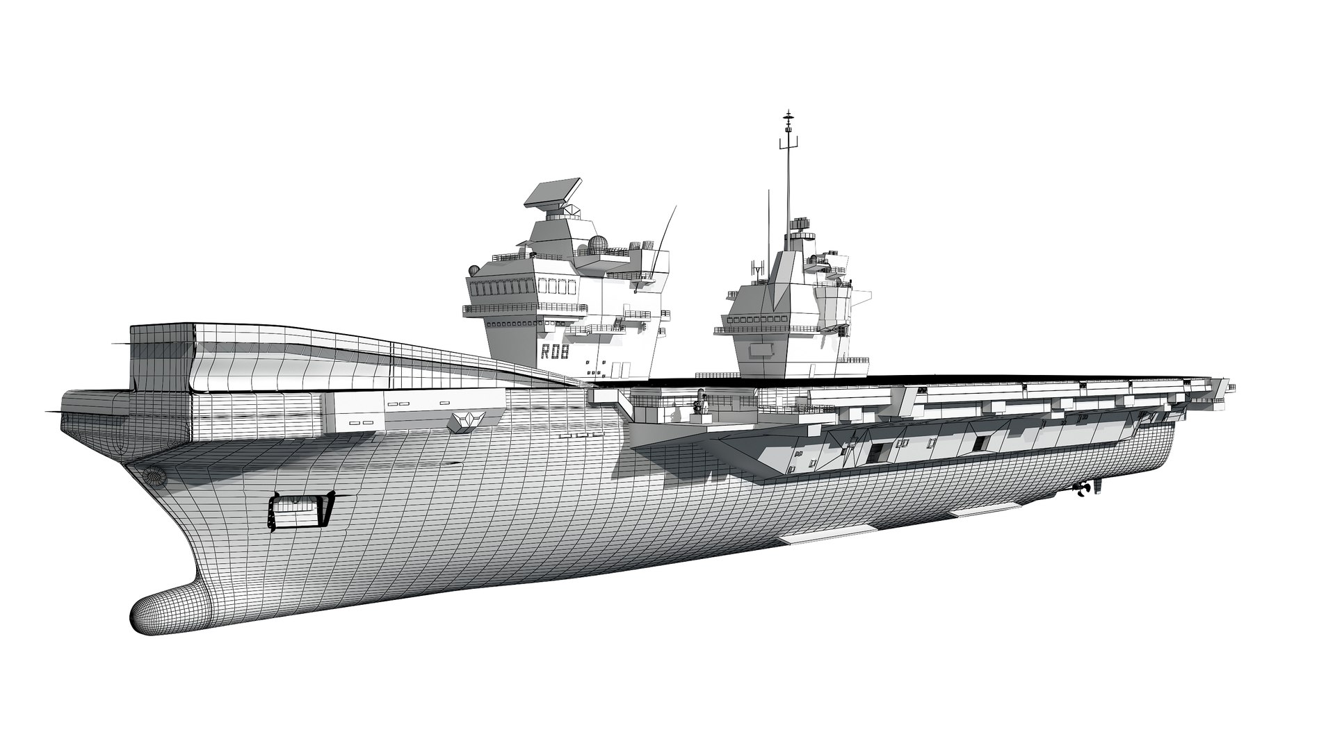 3D Queen Elizabeth-class Aircraft Carrier - TurboSquid 1779640