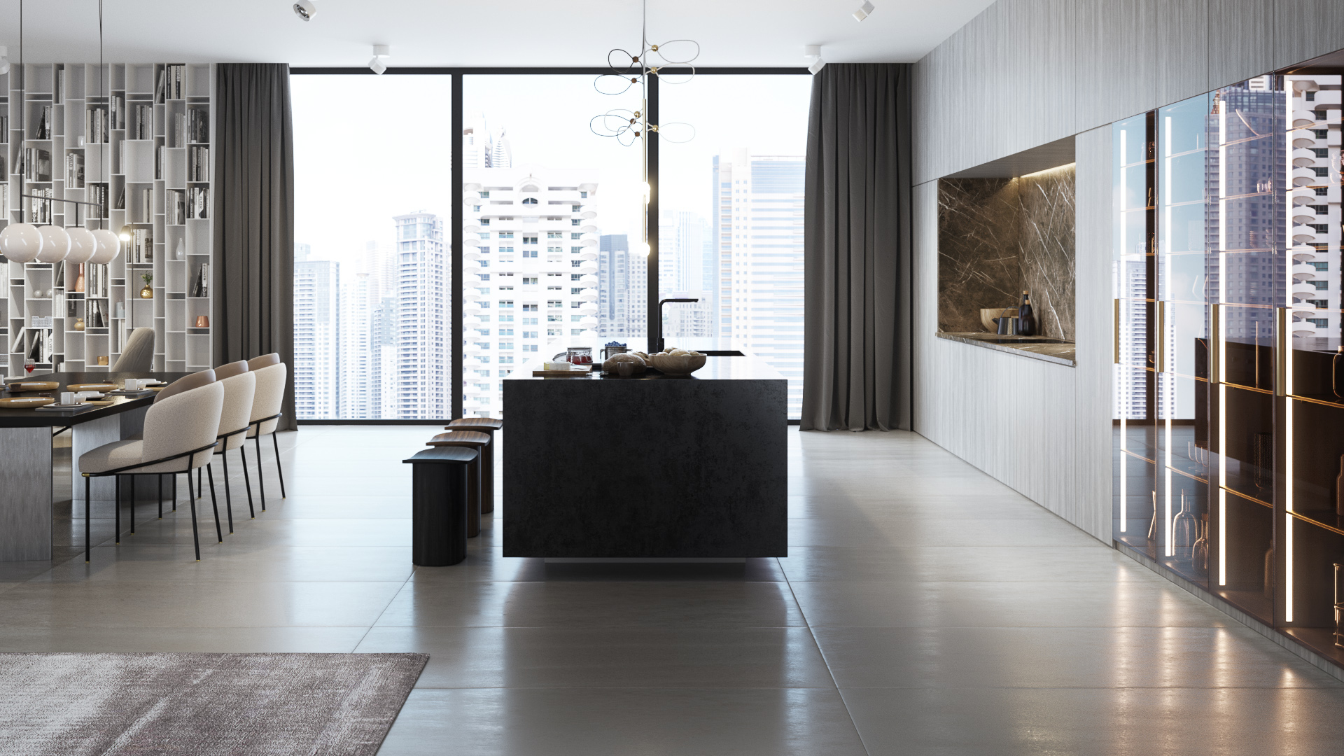 3D model interior octane render - TurboSquid 1538342