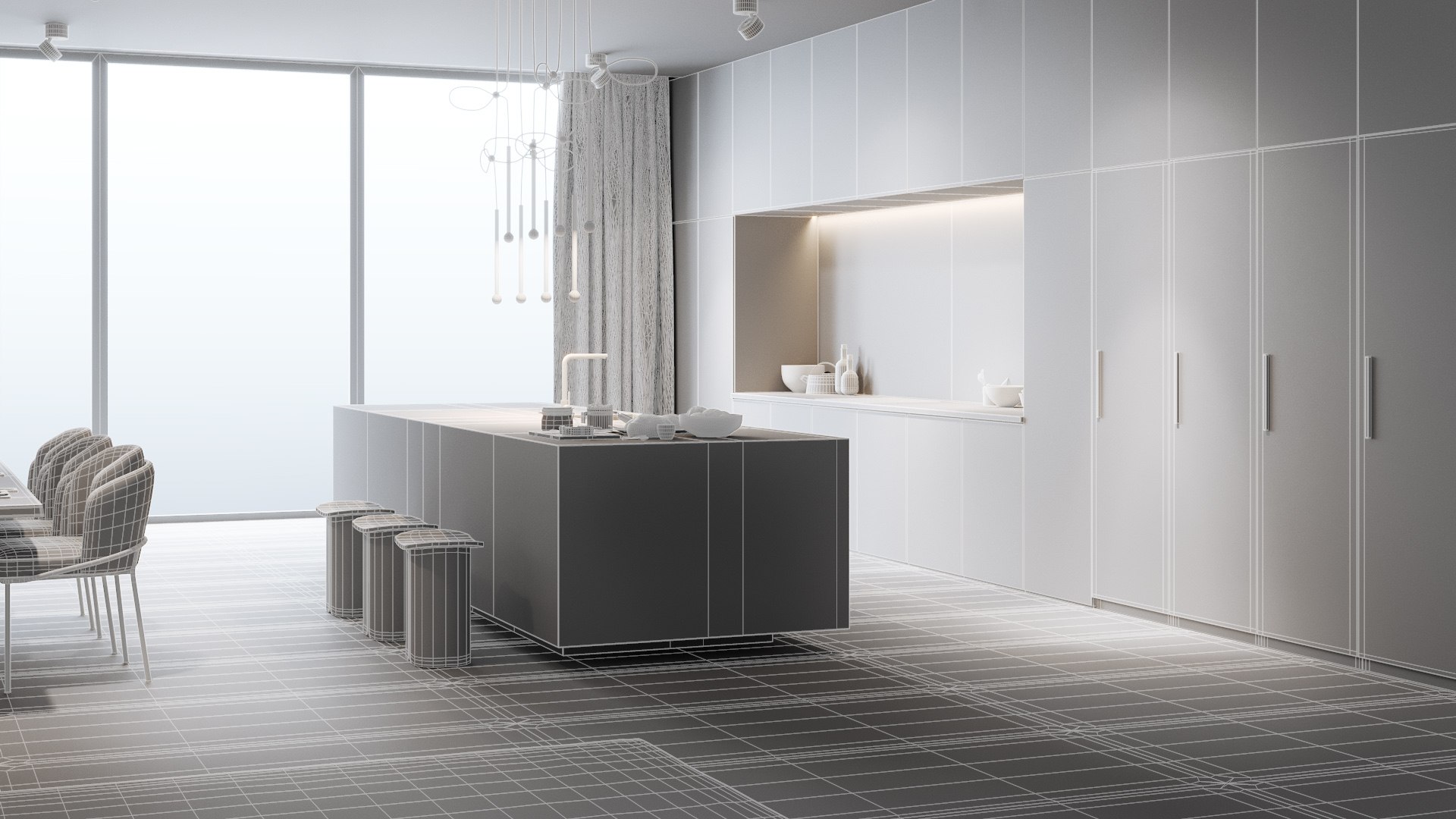 3D Model Interior Octane Render - TurboSquid 1538342