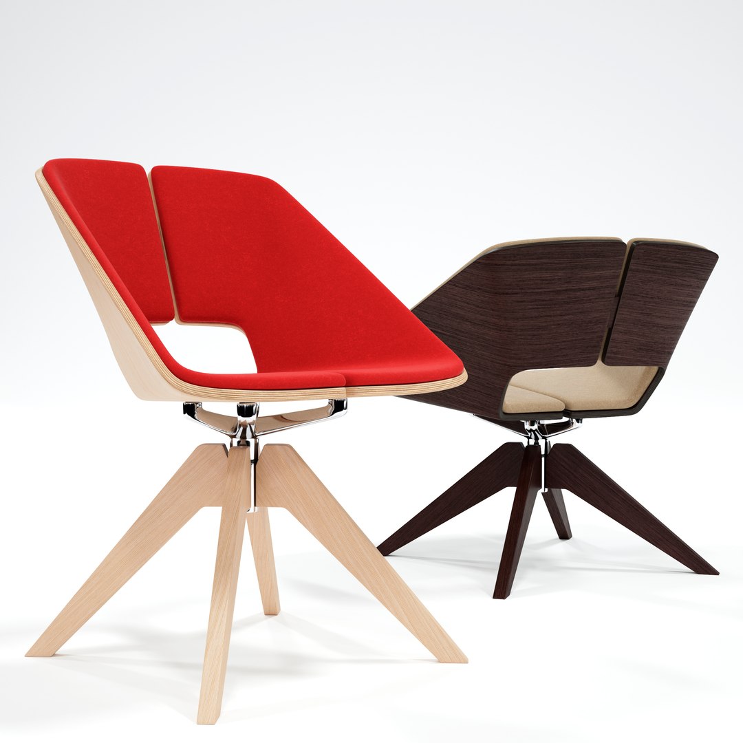 3d Infiniti Hug Swivel Chairs Model