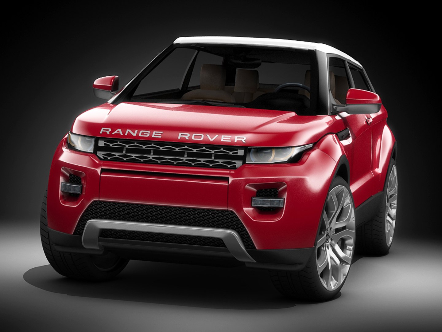 3d Range Rover Evoque