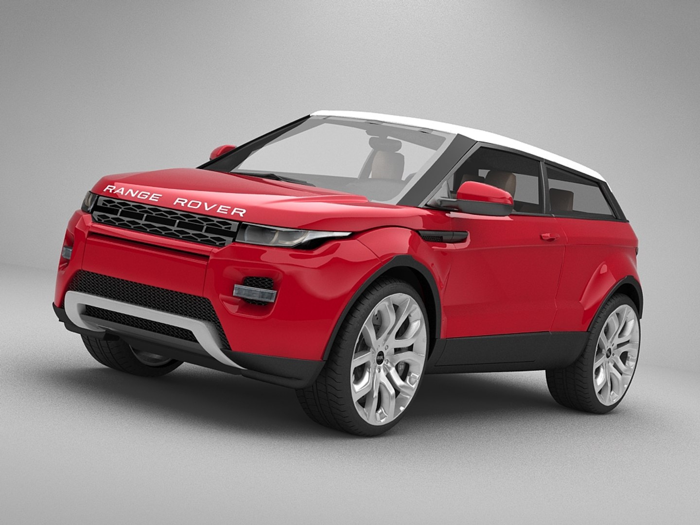3d Range Rover Evoque