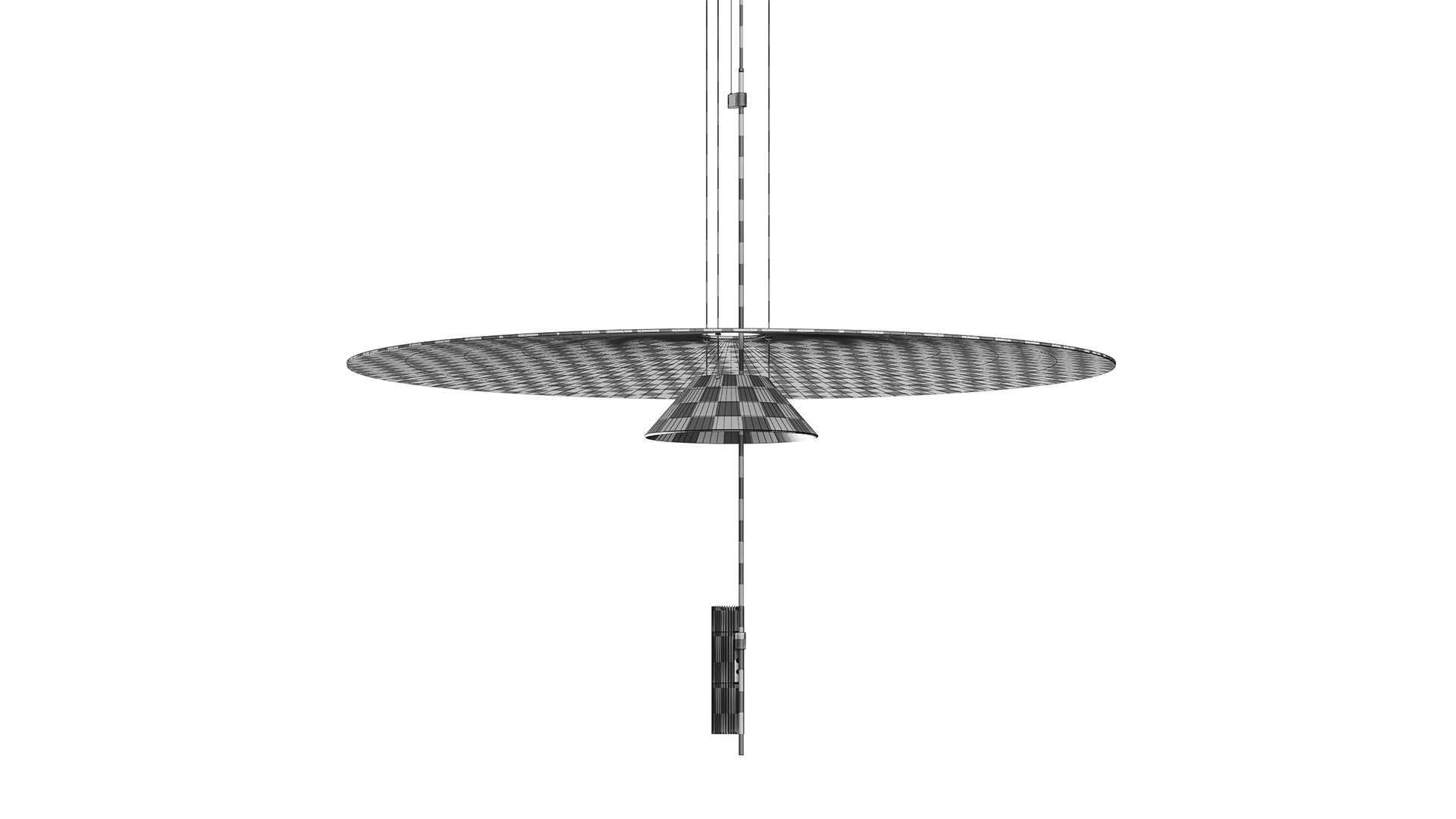 Vibia Flamingo 1527 1510 Dimmable Pendant Lamp 3D Model - TurboSquid ...
