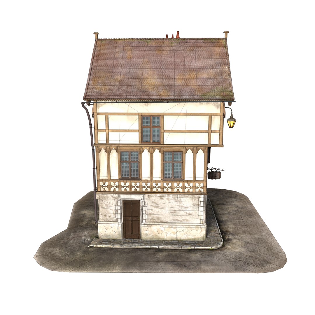 Medieval House 3d Model