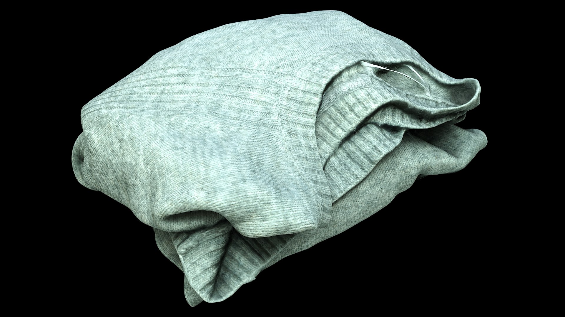 3D Model Folded Sweater Clothes - TurboSquid 1511546