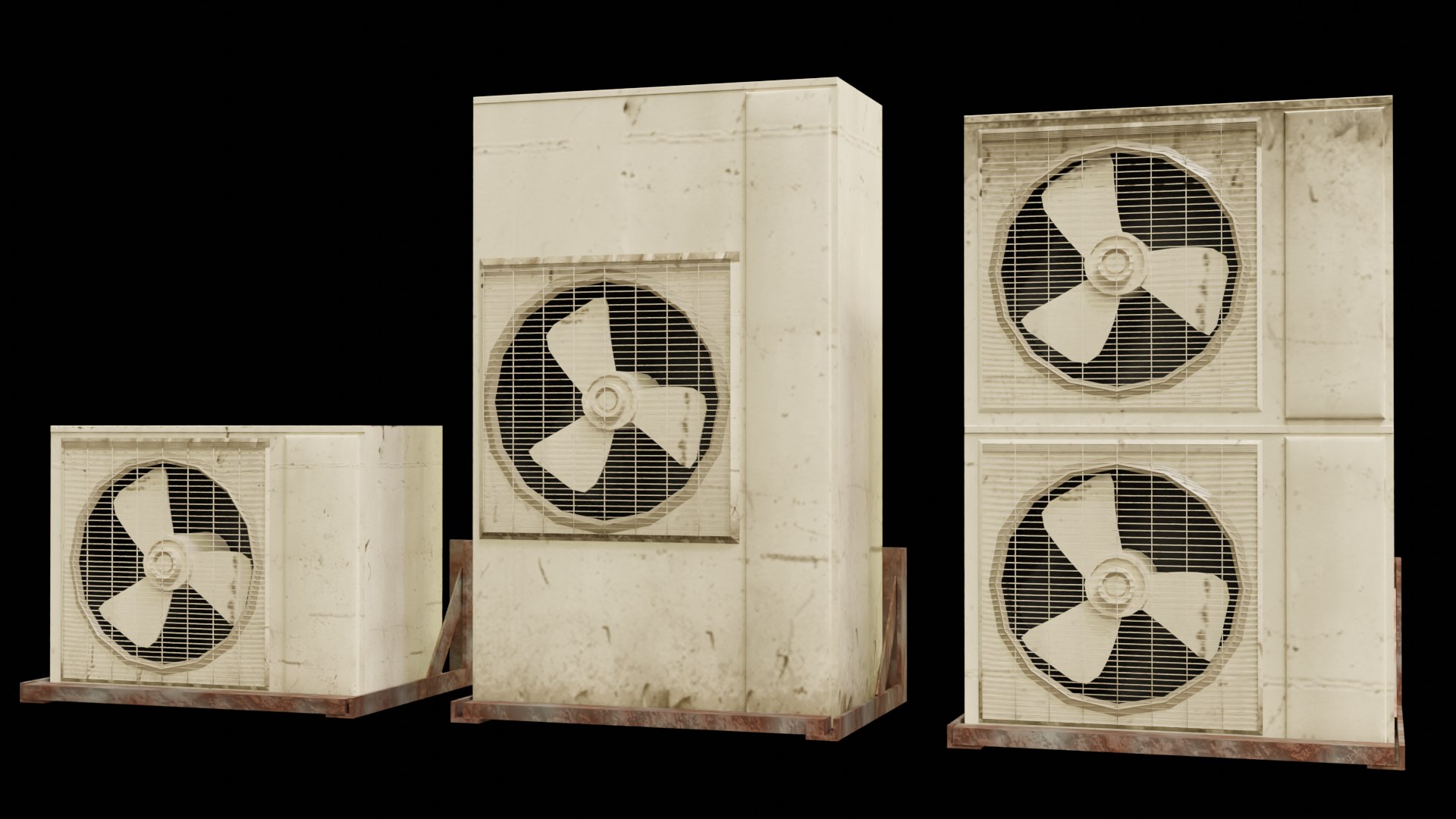 Old ac 3D model - TurboSquid 2041361