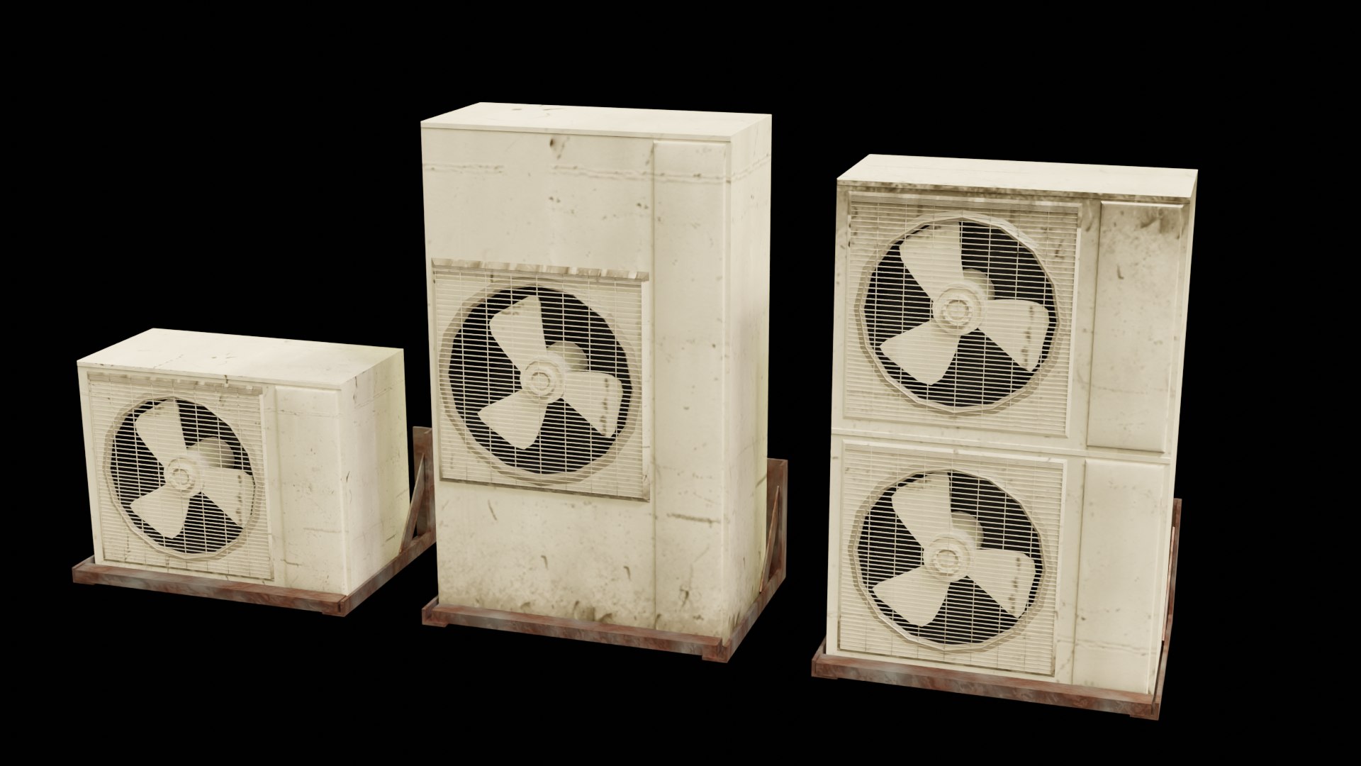 Old ac 3D model - TurboSquid 2041361