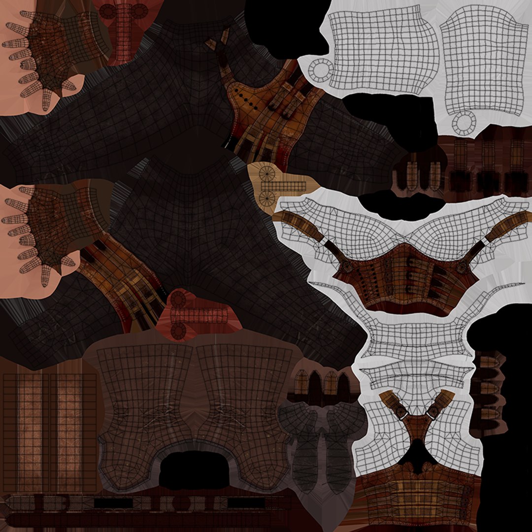 Female Elf Character 3D Model - TurboSquid 1688598