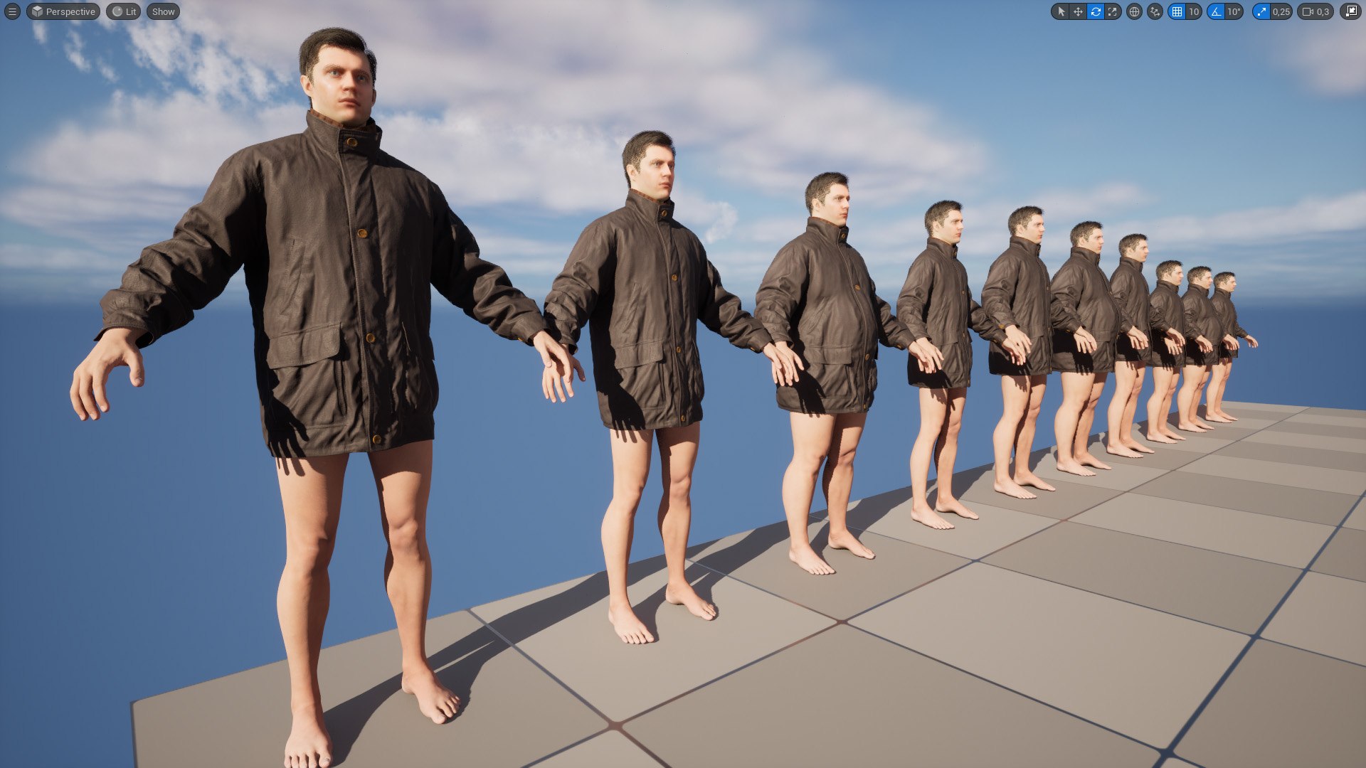 Jacket 62 - All MH Bodies UE5 Skeletons - Rigged 3D Model - TurboSquid ...