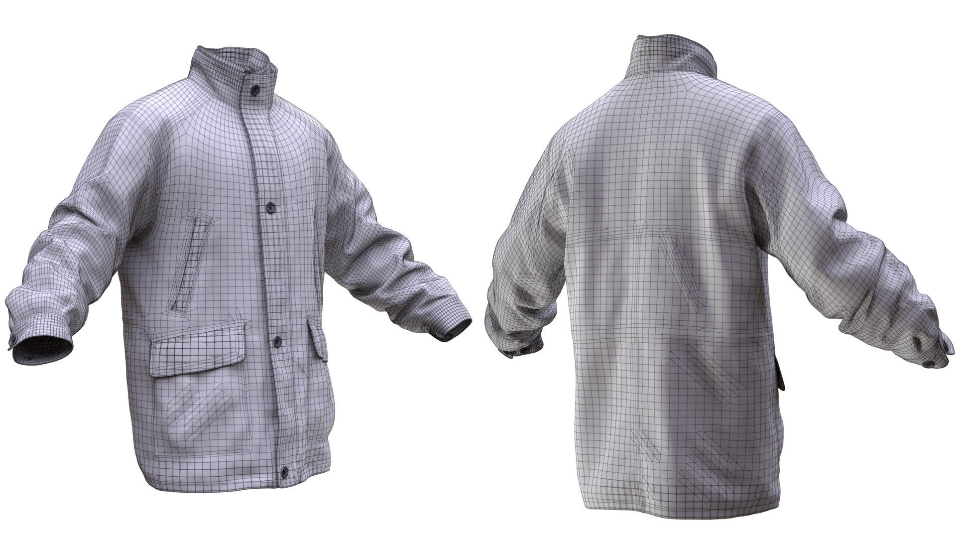 Jacket 62 - All MH Bodies UE5 Skeletons - Rigged 3D Model - TurboSquid ...
