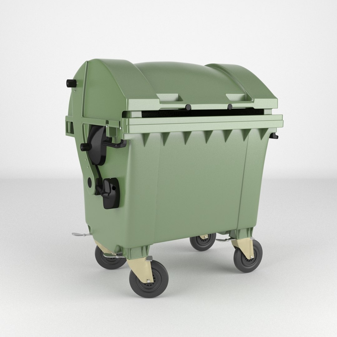 dumpster realistic 3d max