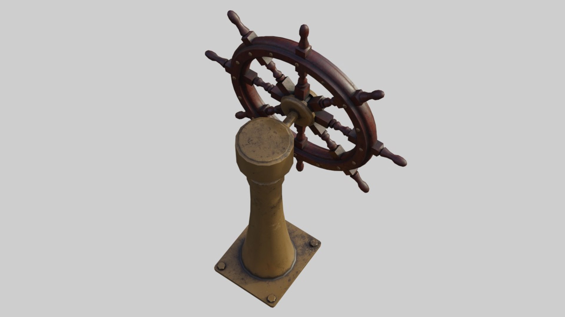 Vessel Wheel 1 3D Model - TurboSquid 1234182
