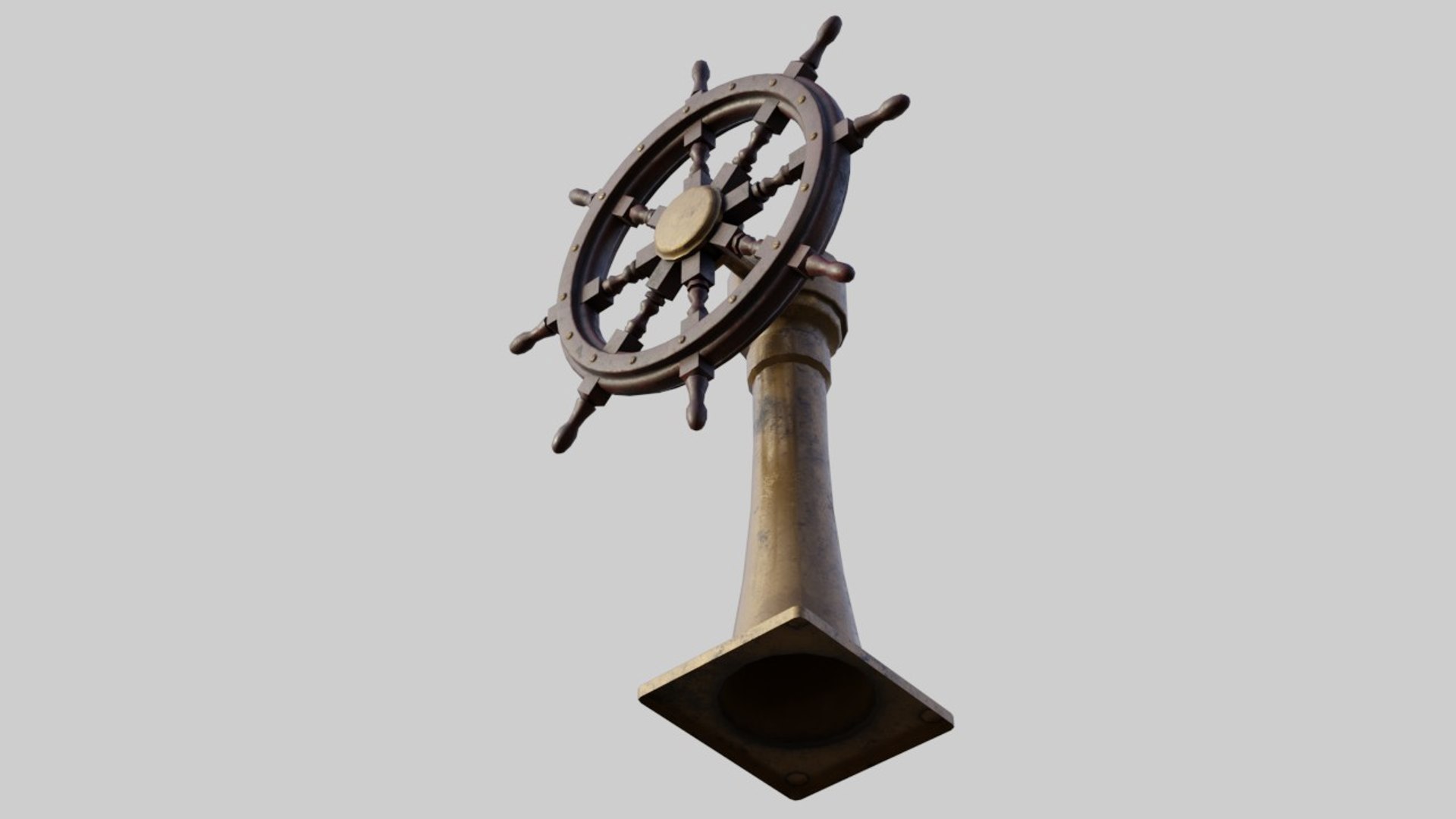 Vessel Wheel 1 3D Model - TurboSquid 1234182