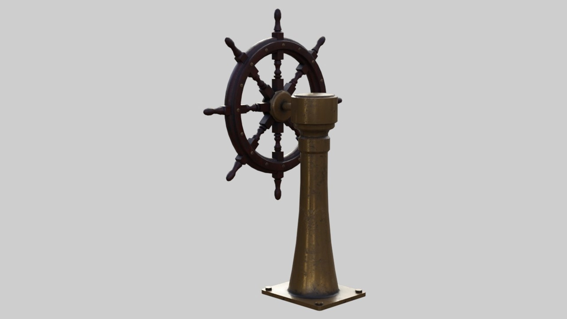 Vessel Wheel 1 3D Model - TurboSquid 1234182