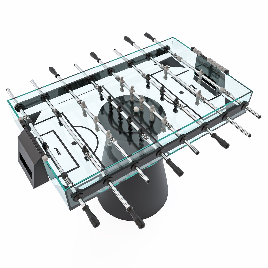3D Table Football Ghost By FAS Pendezza - TurboSquid 2063114