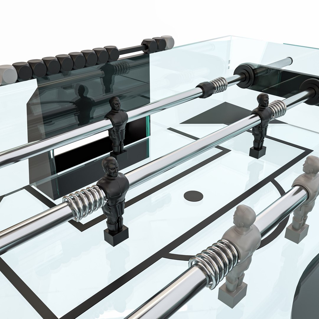 3D Table Football Ghost By FAS Pendezza - TurboSquid 2063114