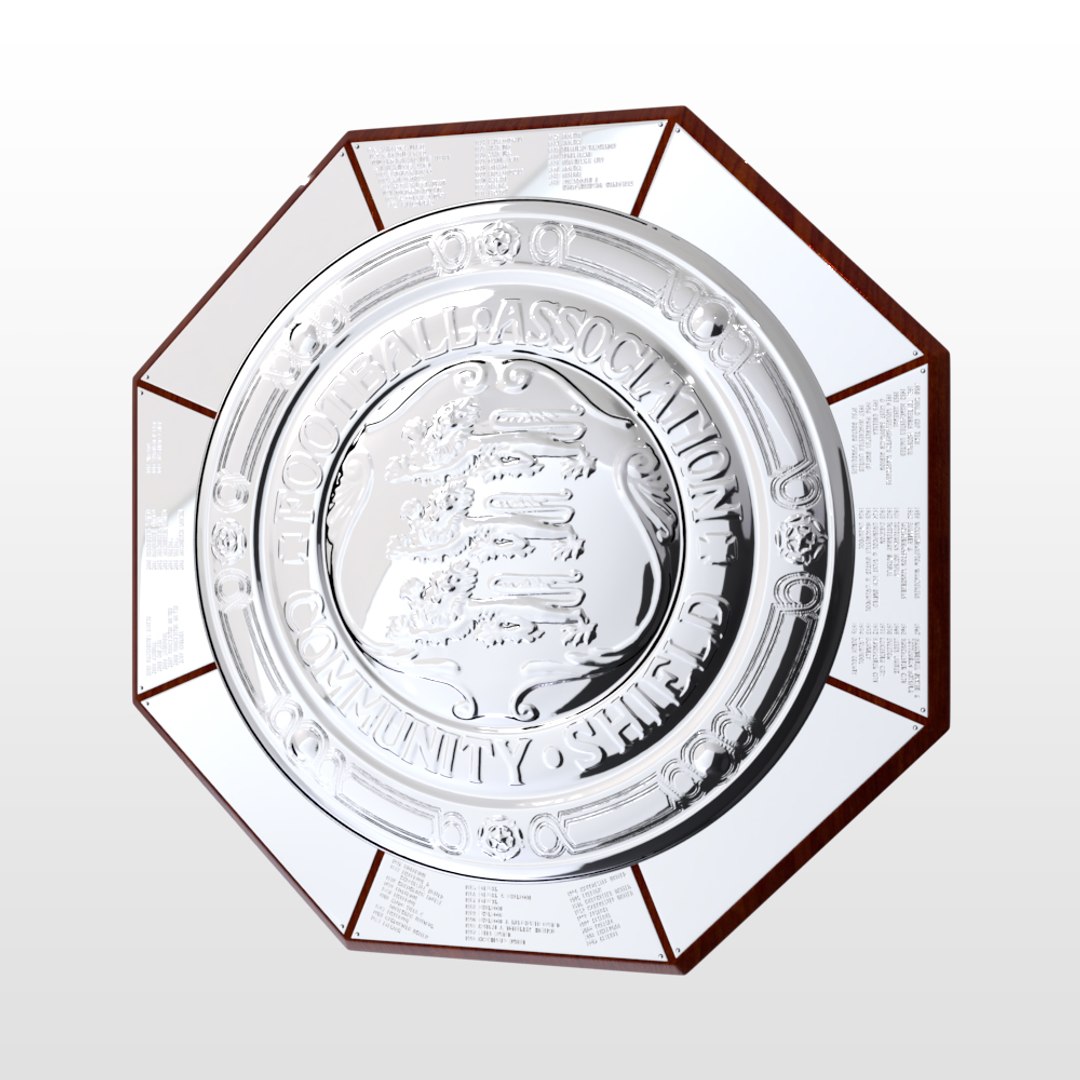Community Charity Shield Model - TurboSquid 1591482
