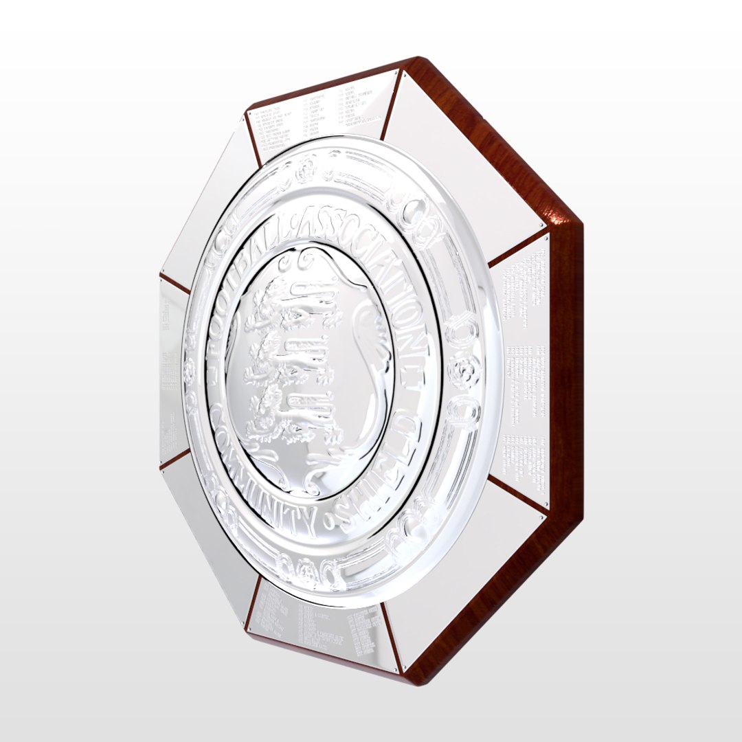Community Charity Shield Model - TurboSquid 1591482