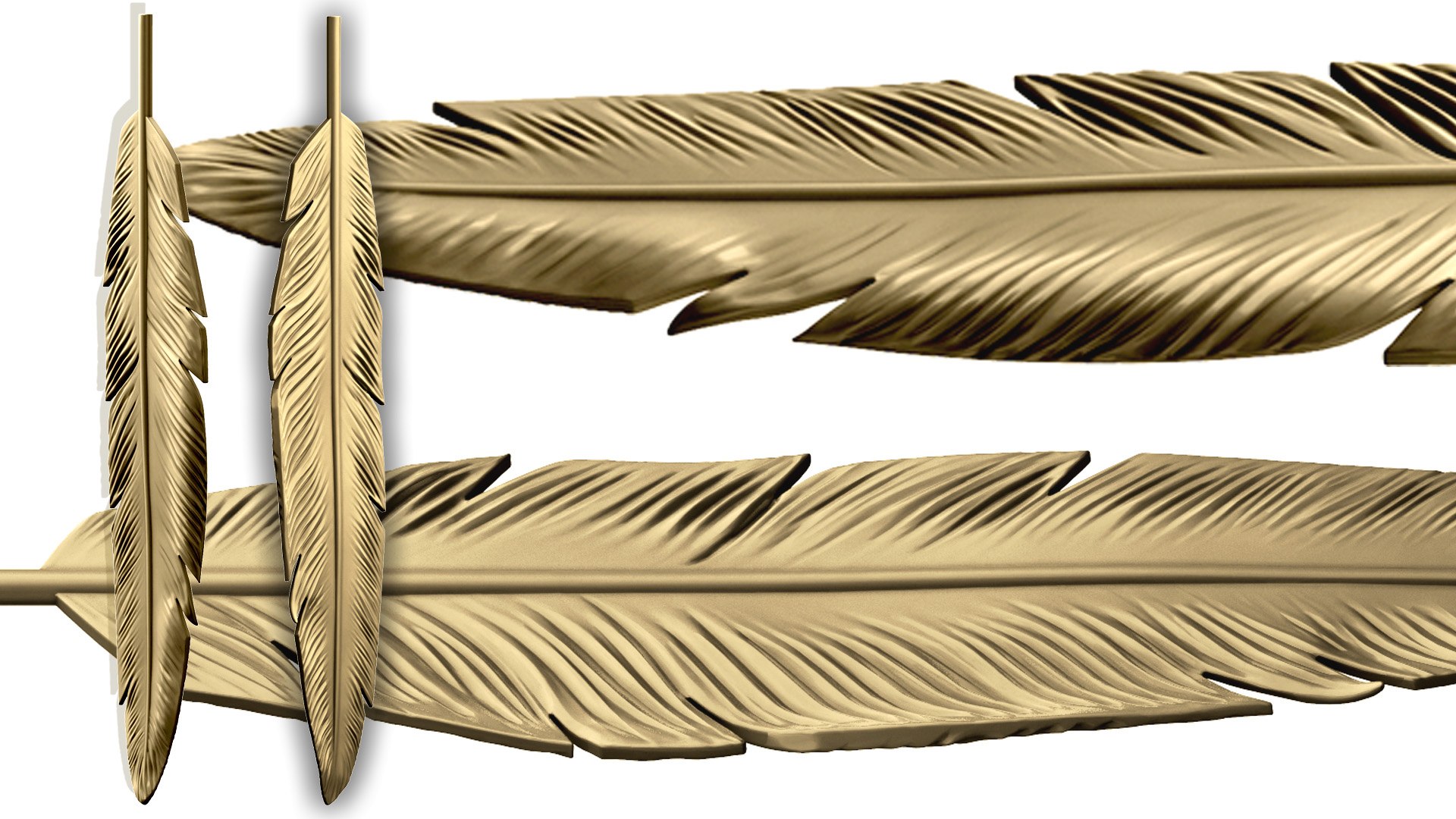 3D model feather - TurboSquid 1703201