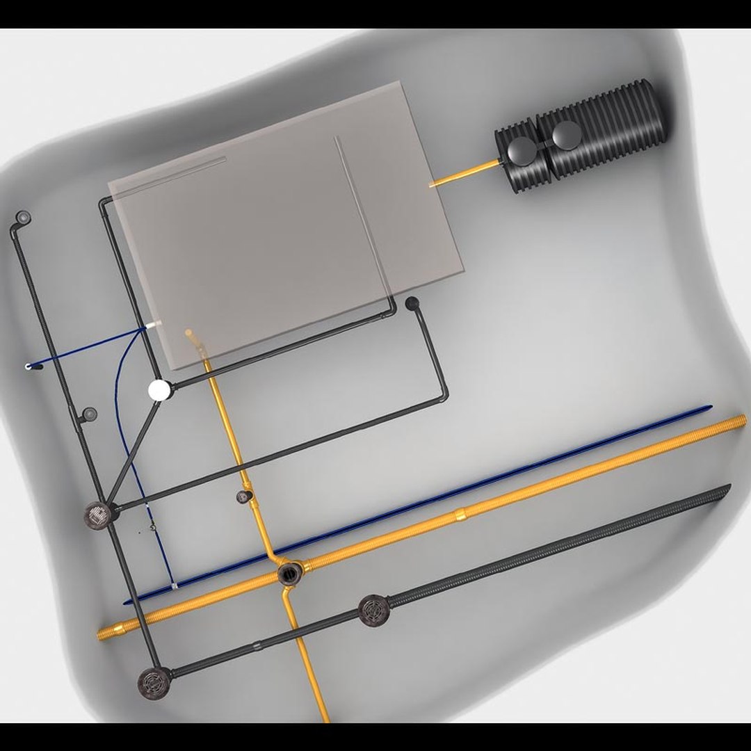 3d Pipe-system Dwelling Pipes