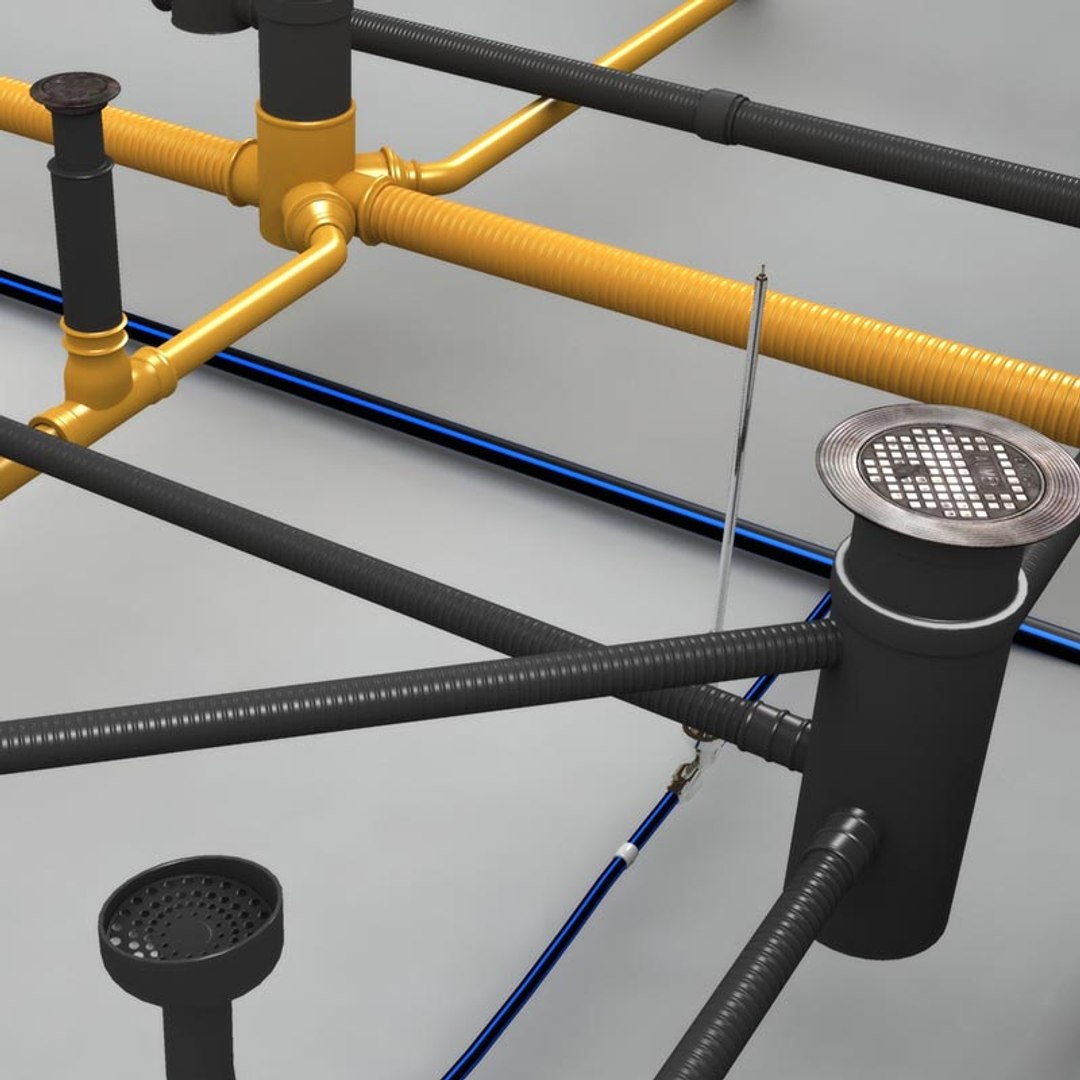 3d Pipe-system Dwelling Pipes